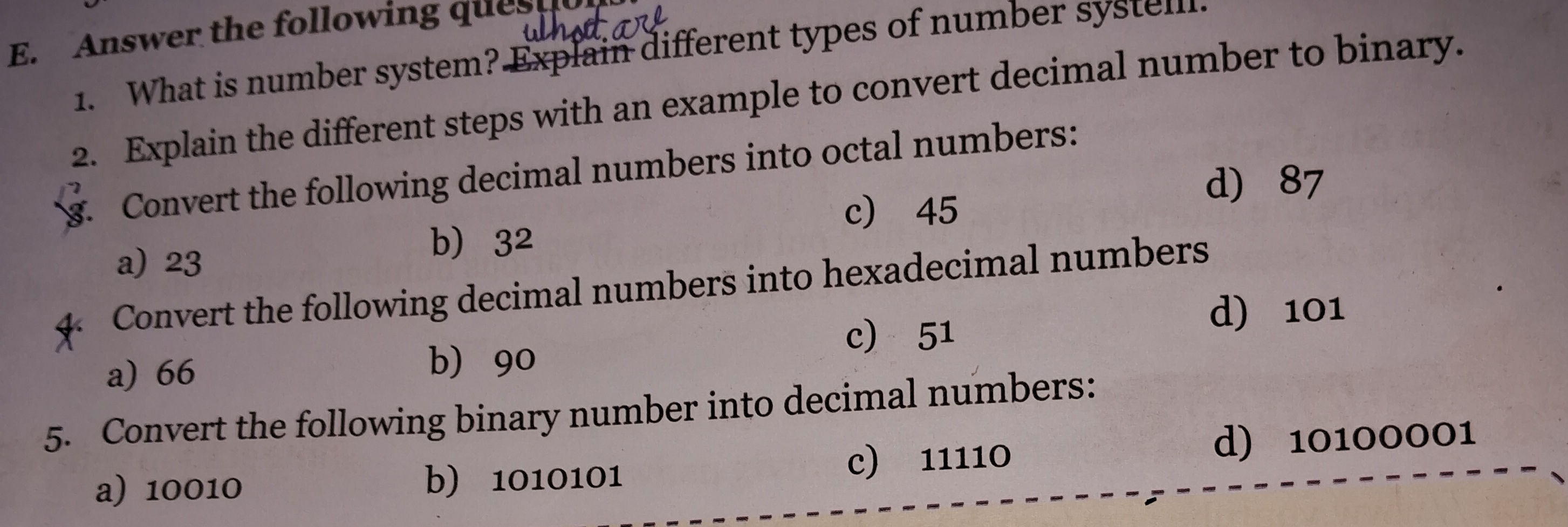 1. What is number system? Explain different | StudyX