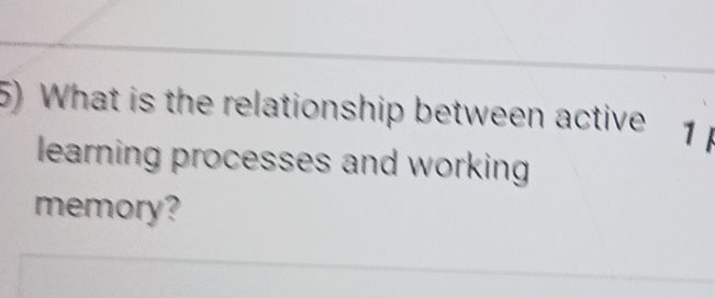 5) What is the relationship between active | StudyX