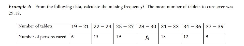 Example 4: From the following data, | StudyX
