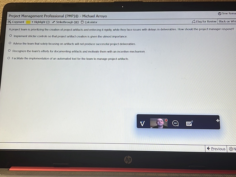 A project team is prioritizing the creation | StudyX