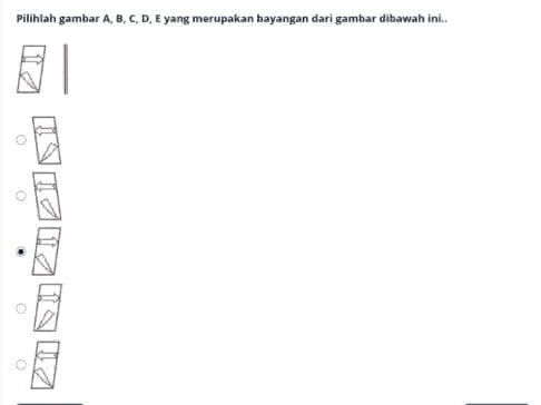 Pilihlah gambar A, B, C, D, E yang merupakan | StudyX