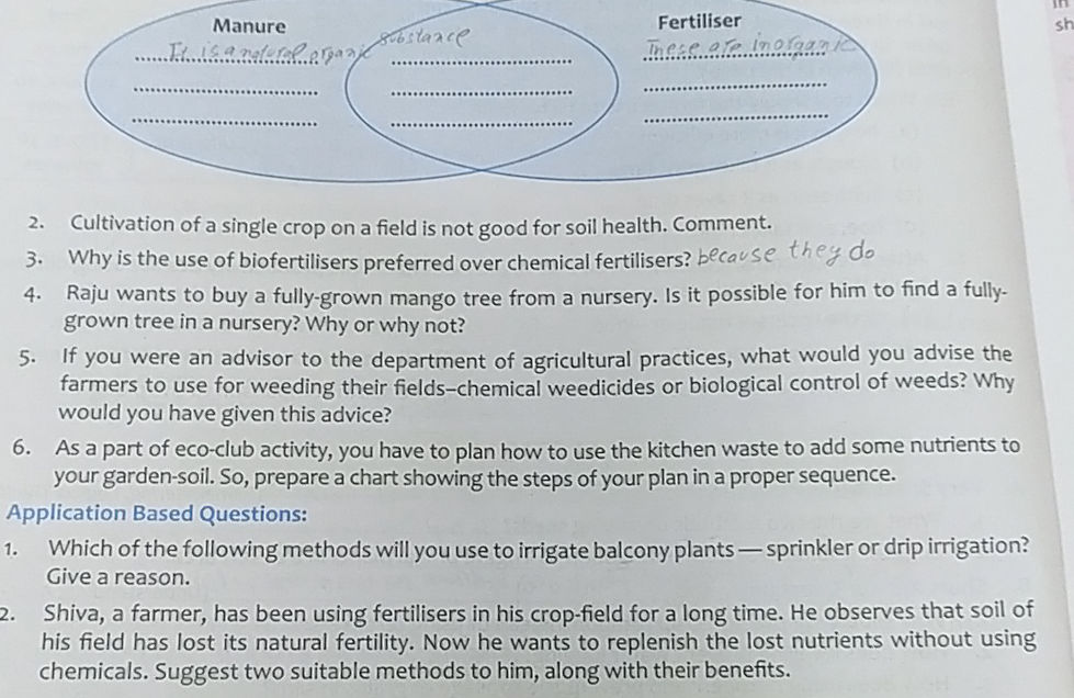 2. Cultivation of a single crop on a field | StudyX