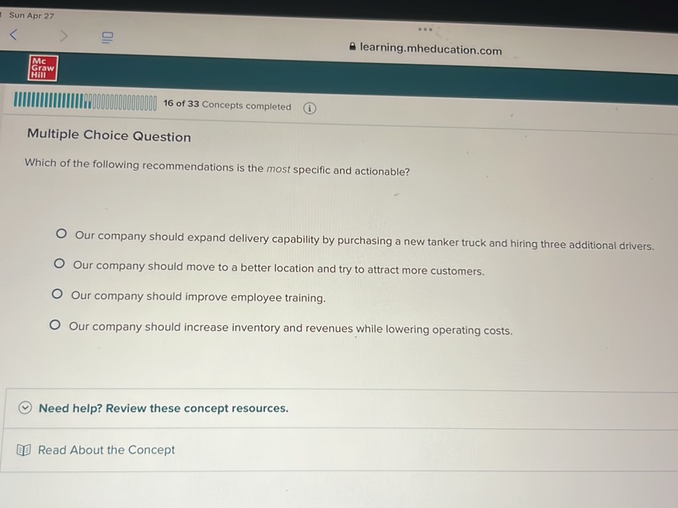 Multiple Choice Question Which of the | StudyX