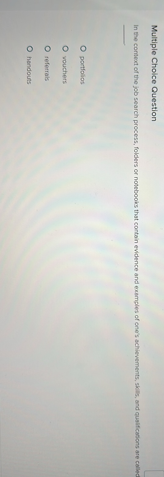 In the context of the job search process, | StudyX