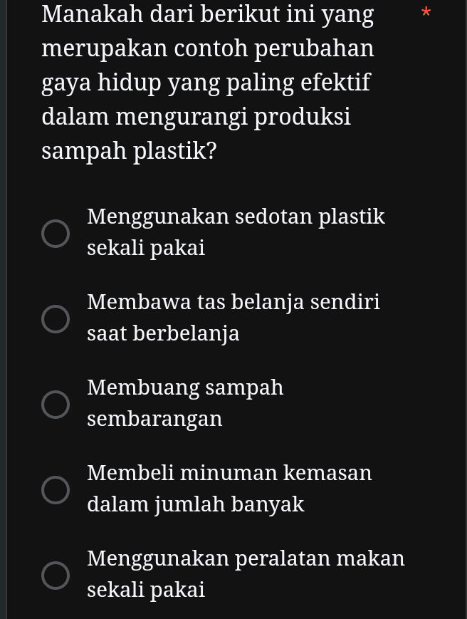 Manakah dari berikut ini yang merupakan | StudyX