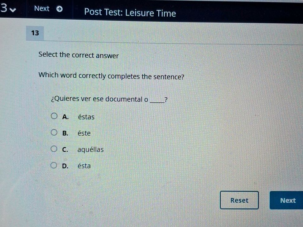 Select the correct answer Which word | StudyX