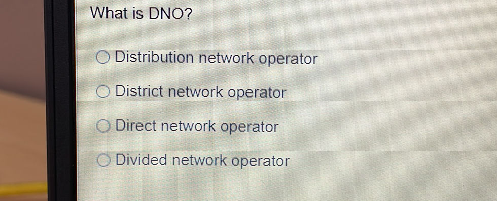 What is DNO? Distribution network operator | StudyX