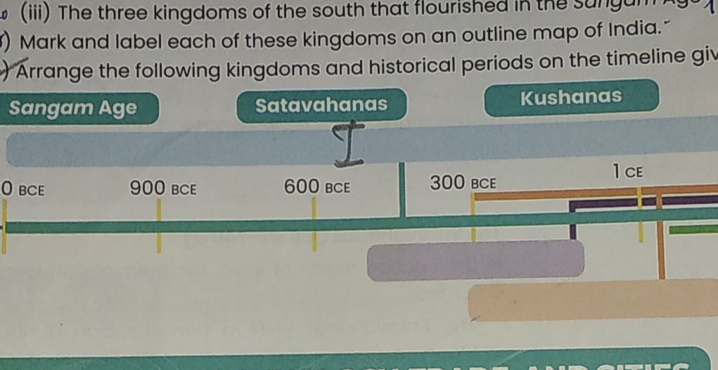 (iii) The three kingdoms of the south that | StudyX
