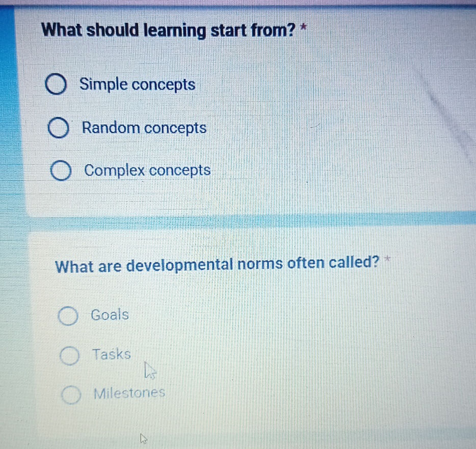 What should learning start from? Simple | StudyX