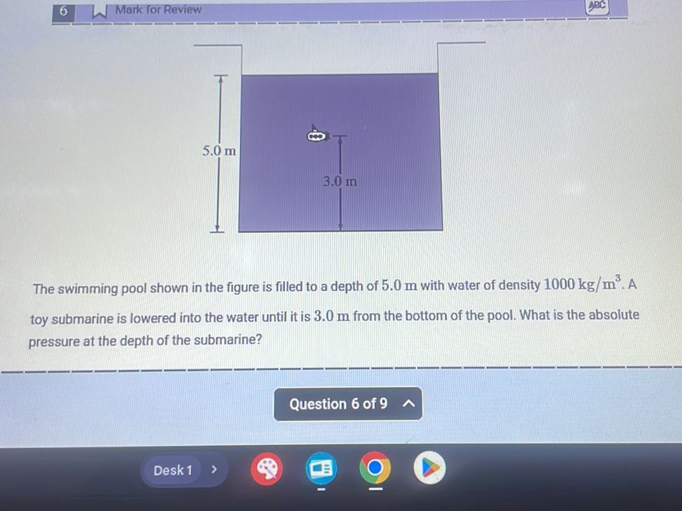 The swimming pool shown in the figure is | StudyX