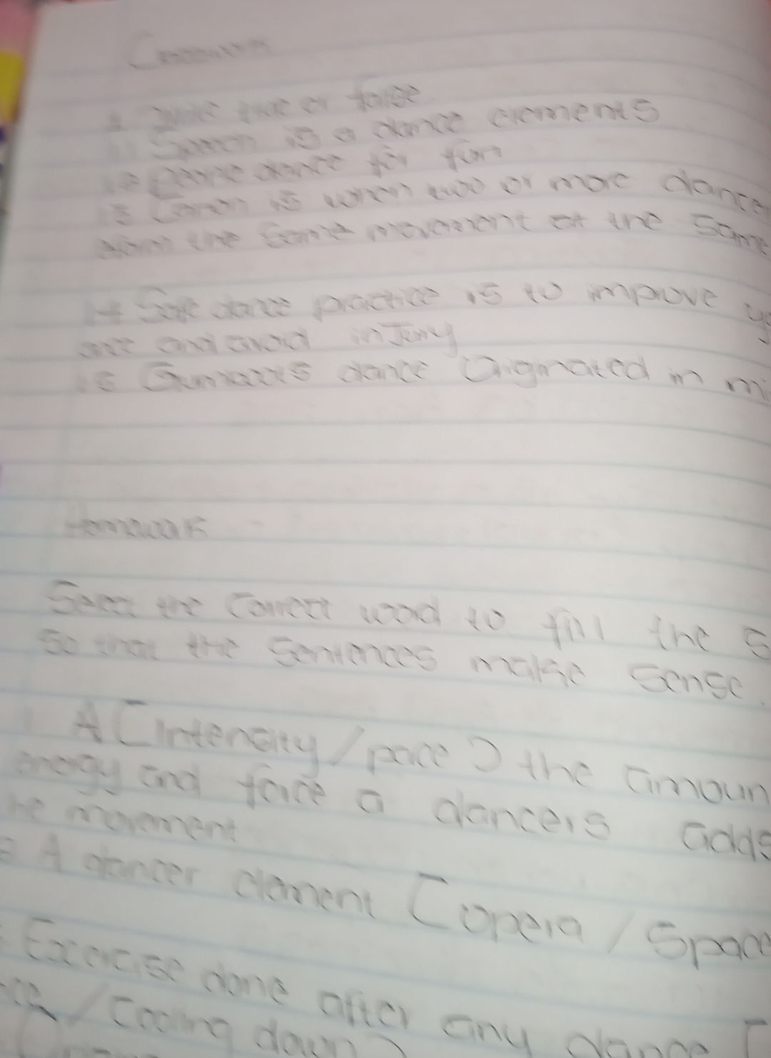 Select the correct word to fill the | StudyX