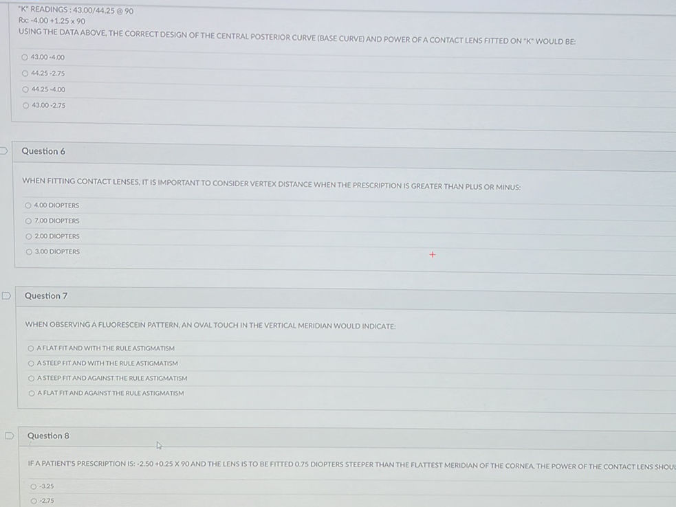 USING THE DATA ABOVE, THE CORRECT DESIGN OF | StudyX