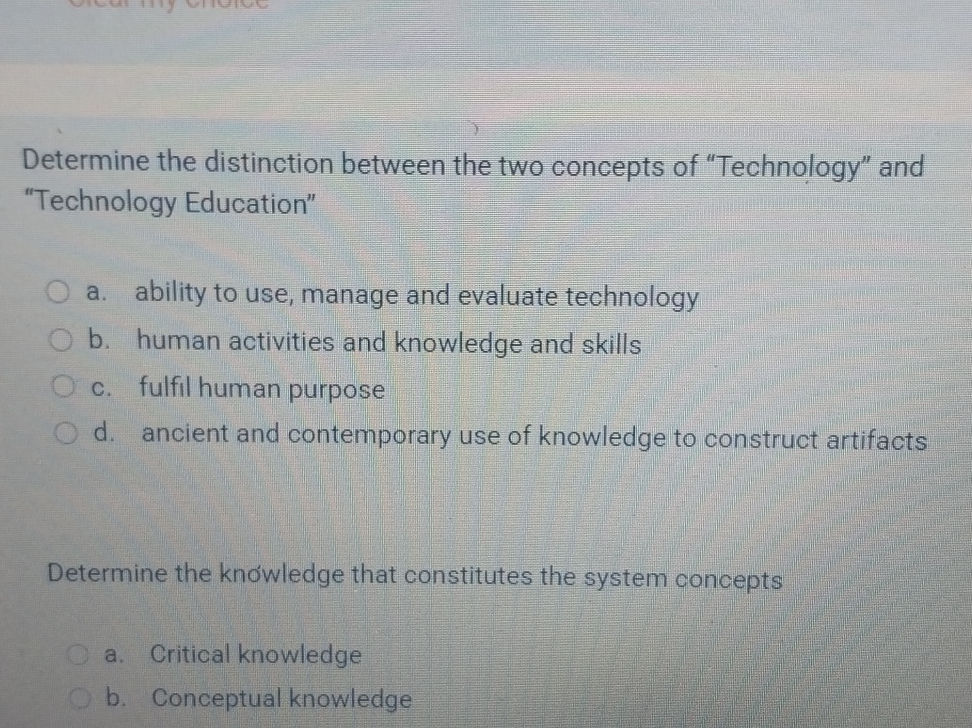 Determine the distinction between the two | StudyX