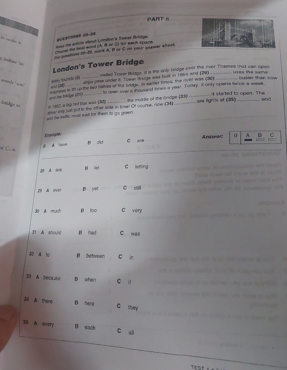 Read the article about London's Tower