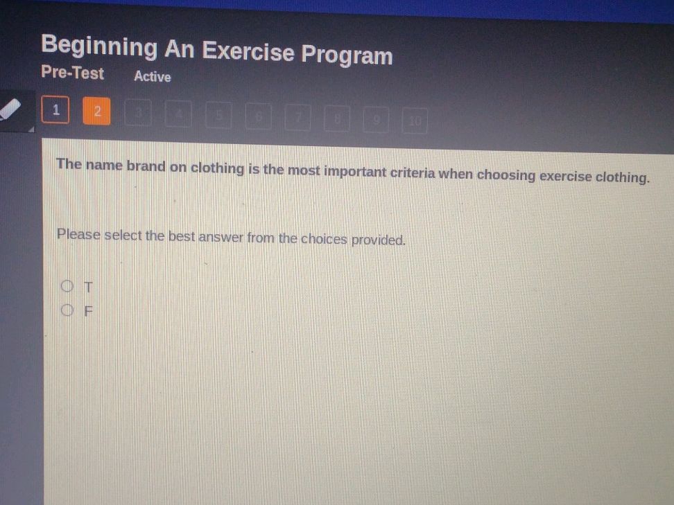 The name brand on clothing is the most | StudyX