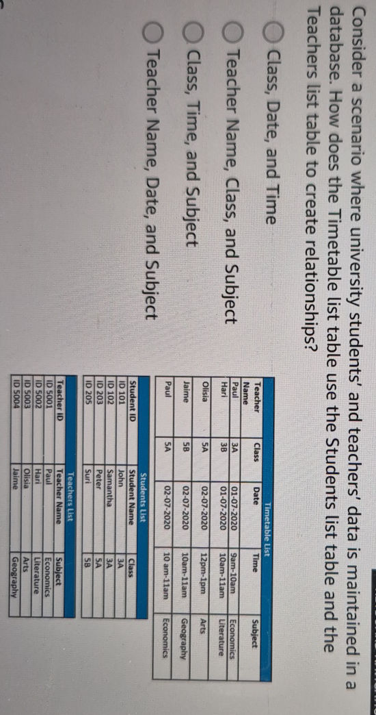 Consider a scenario where university | StudyX