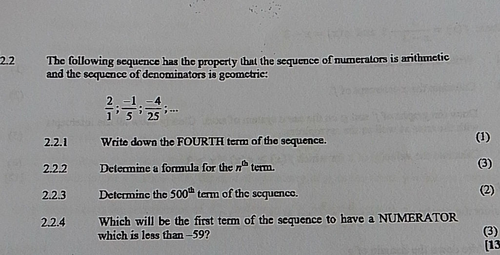 The following sequence has the property that | StudyX