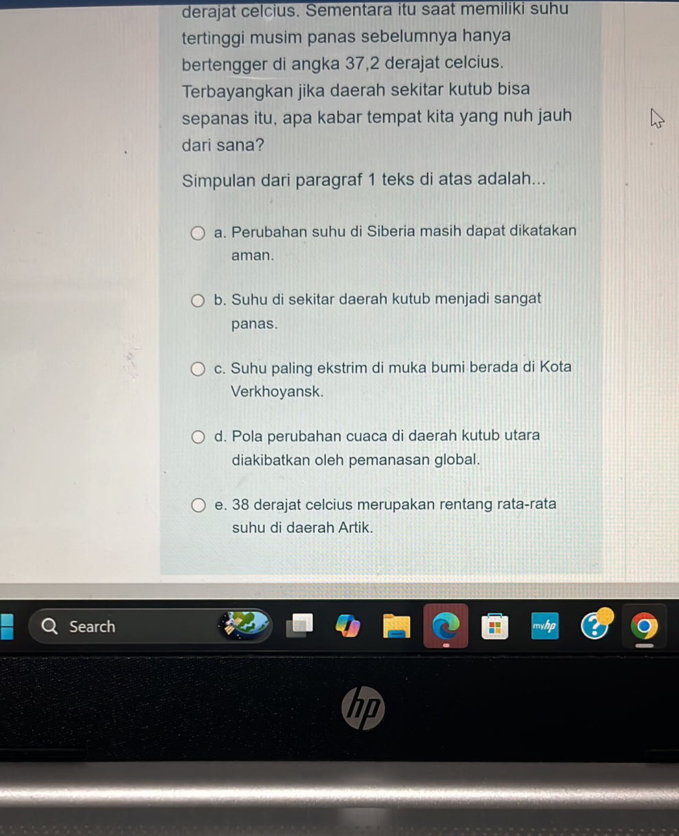 Simpulan dari paragraf 1 teks di atas | StudyX