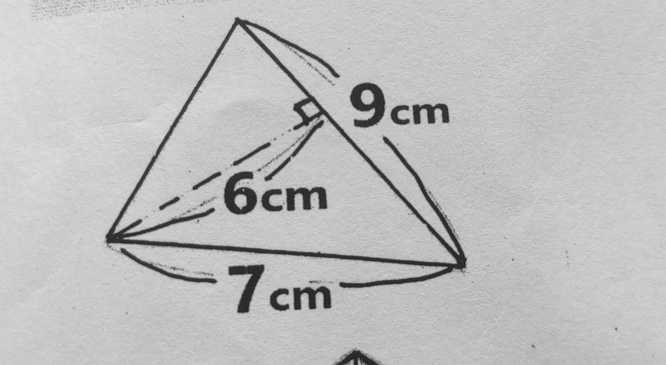 A triangle with sides labeled as follows: | StudyX