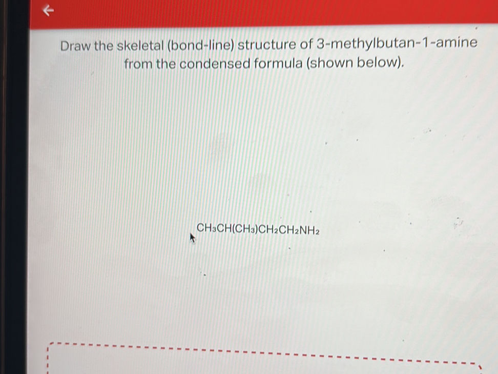 Draw the skeletal (bond-line) structure of | StudyX