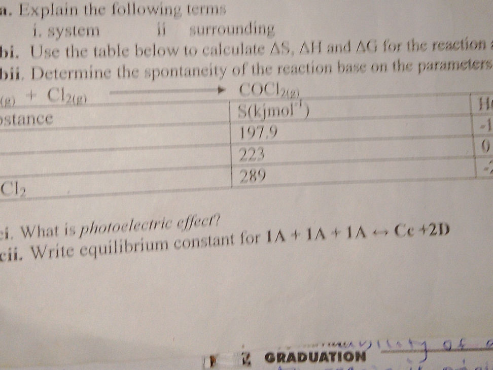 a. Explain the following terms i. system ii | StudyX