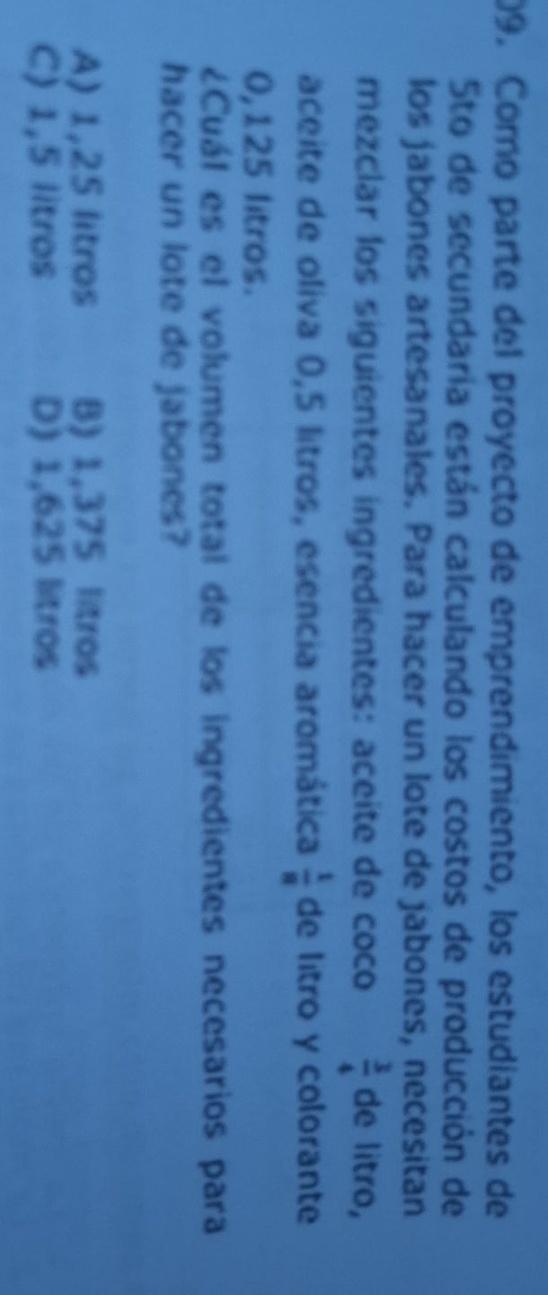 09. Como parte del proyecto de | StudyX