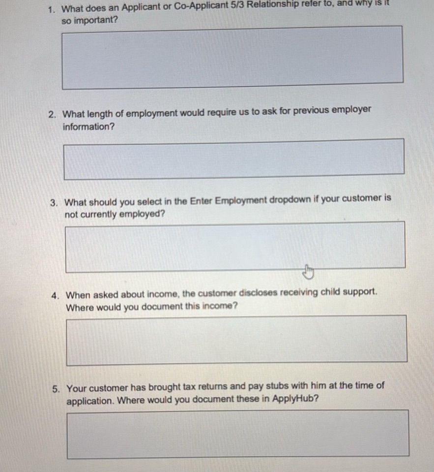 1. What does an Applicant or Co-Applicant | StudyX