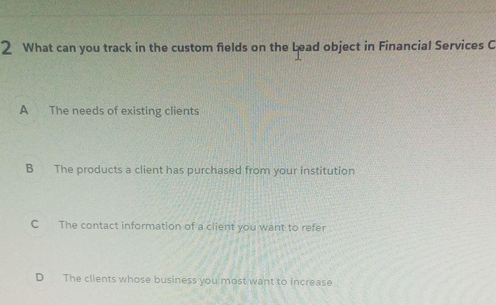 2 What can you track in the custom fields on | StudyX