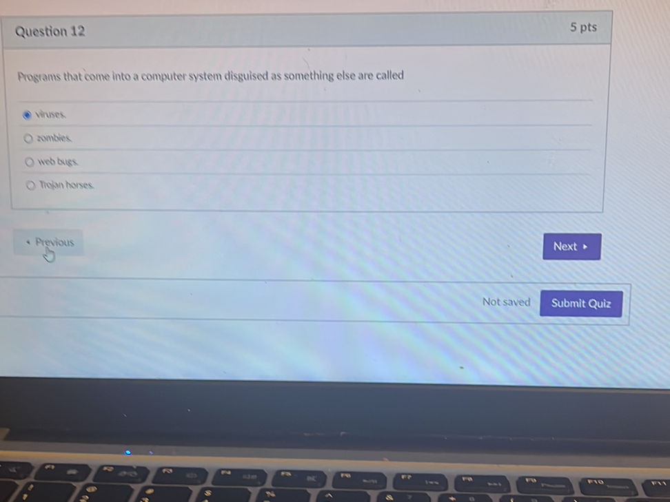 Programs that come into a computer system | StudyX