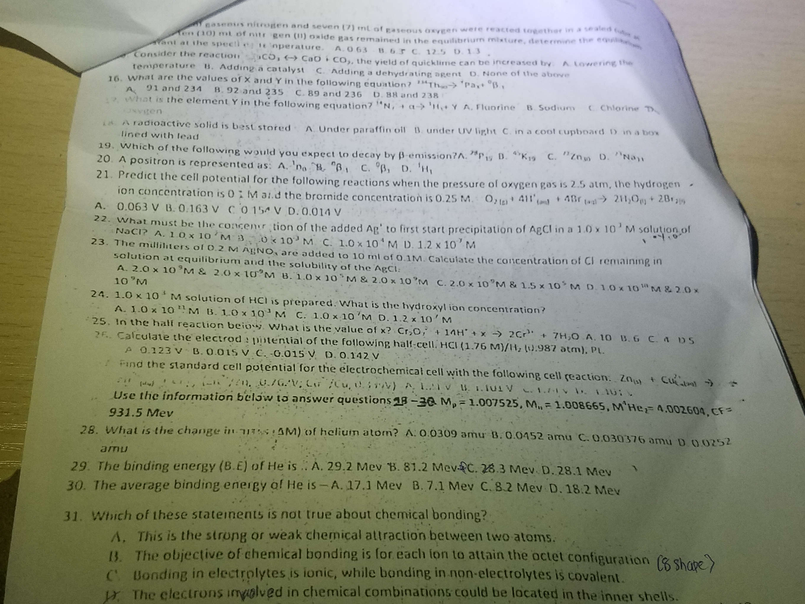 Consider the reaction, $, \mathrm{CO}, | StudyX