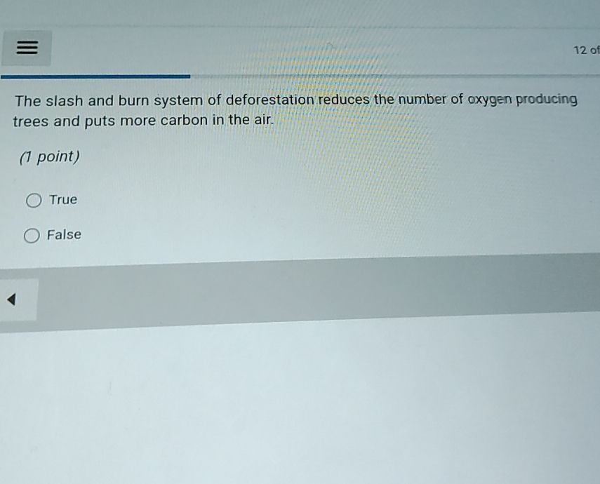 The slash and burn system of deforestation | StudyX