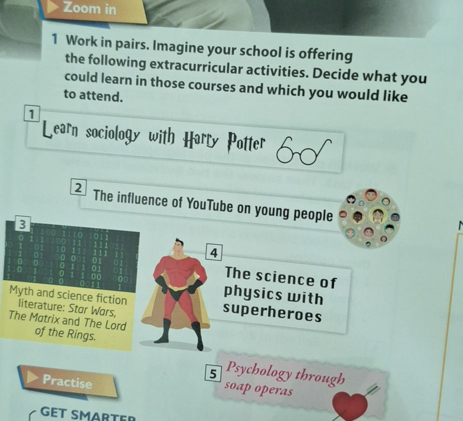 1 Work in pairs. Imagine your school is | StudyX