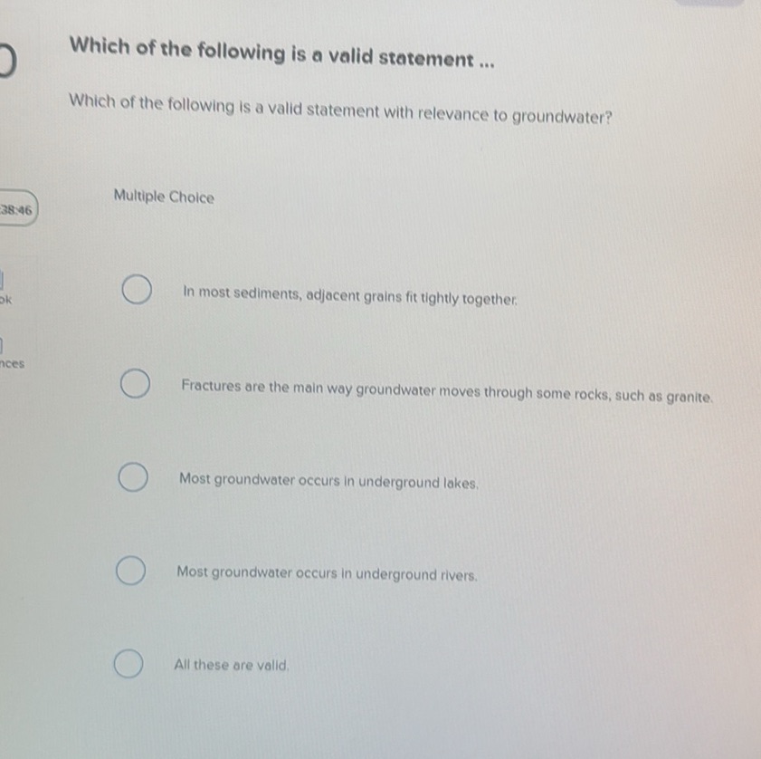 Which of the following is a valid statement | StudyX