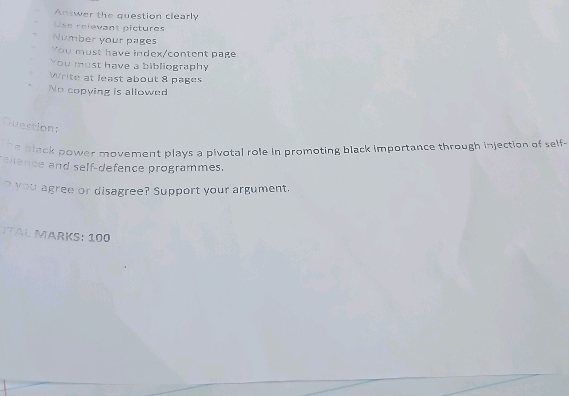 Answer the question clearly Use relevant | StudyX