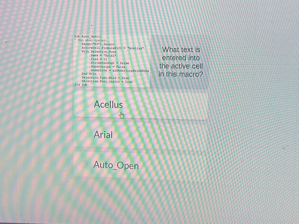 What text is entered into the active cell in | StudyX