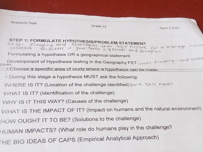 STEP 1: FORMULATE HYPOTHESIS/PROBLEM | StudyX