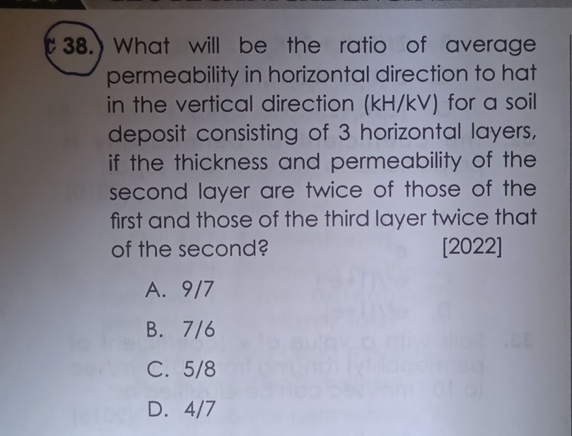 38. What will be the ratio of average | StudyX