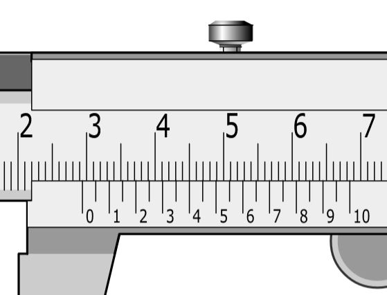 The image shows a vernier caliper. The main | StudyX