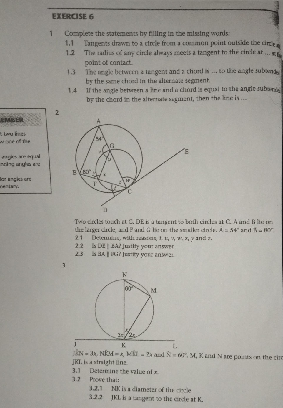 1. Complete the statements by filling in | StudyX
