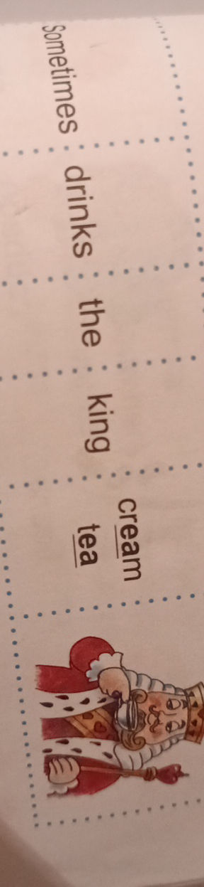 Sentence construction with 'sometimes' and | StudyX