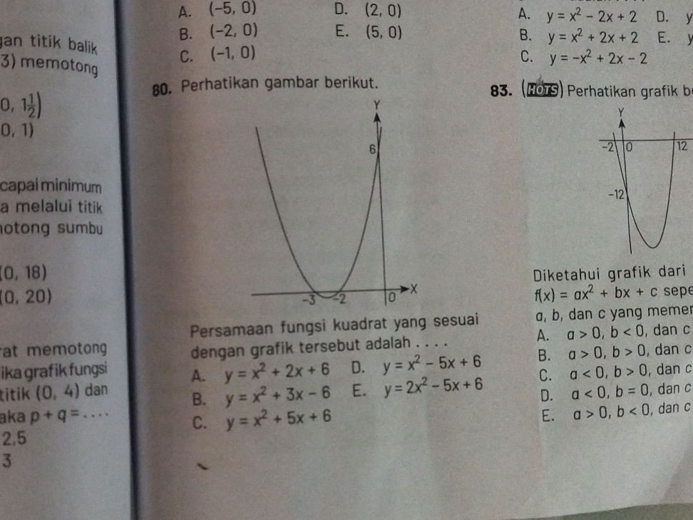 Perhatikan gambar berikut. ``` Graph of a | StudyX