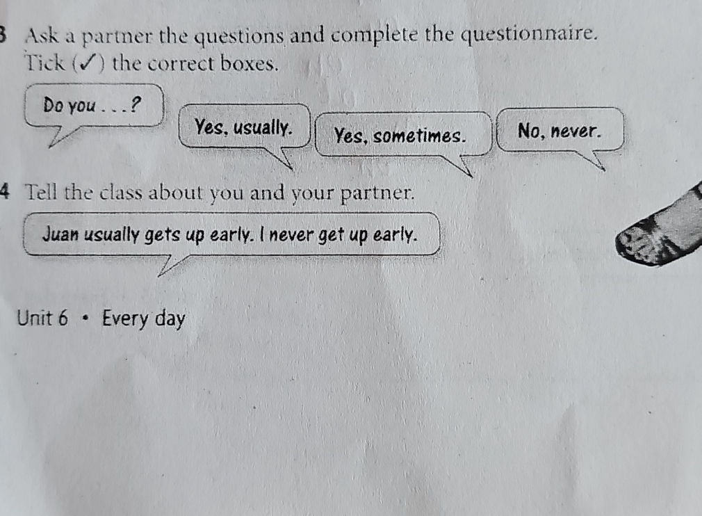 3 Ask a partner the questions and complete | StudyX