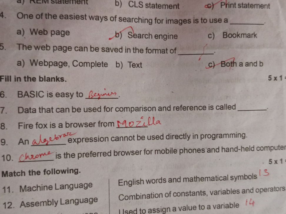4. One of the easiest ways of searching for | StudyX