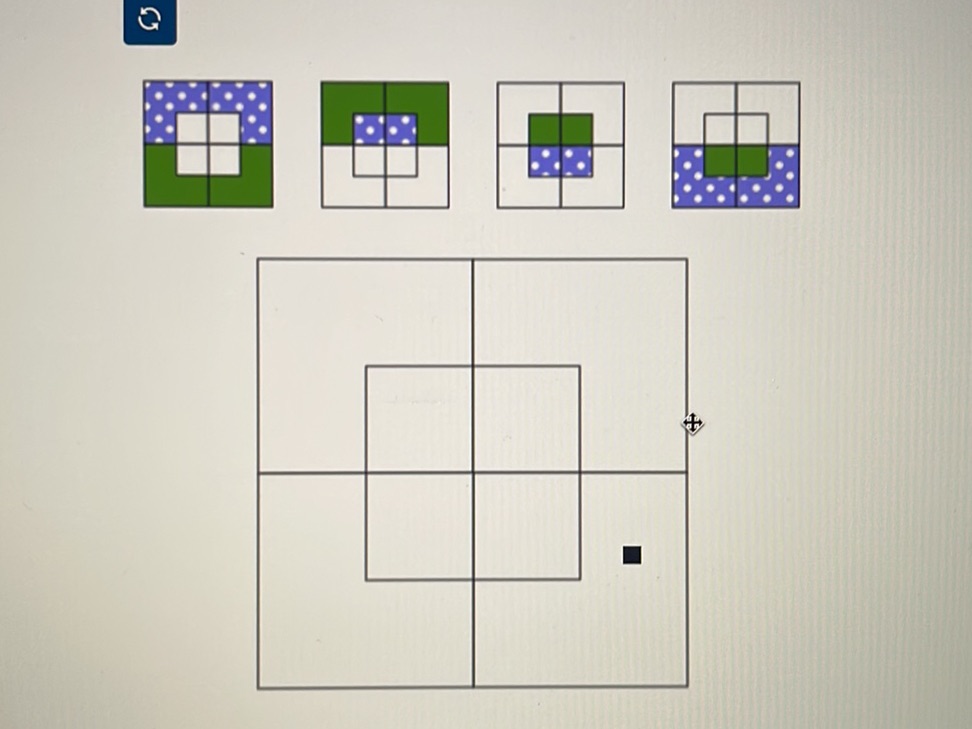 The image presents a pattern recognition | StudyX