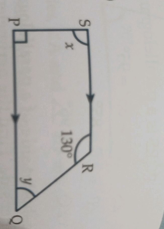 The image shows a quadrilateral with angles | StudyX