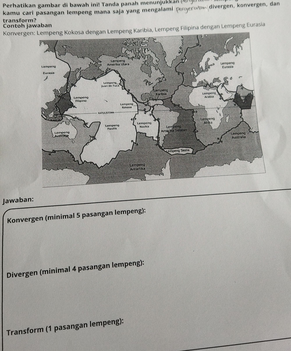 Perhatikan gambar di bawah ini! Tanda panah | StudyX