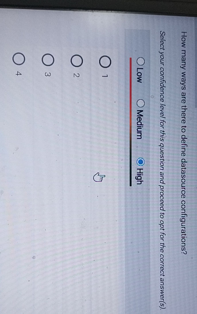 How many ways are there to define datasource | StudyX