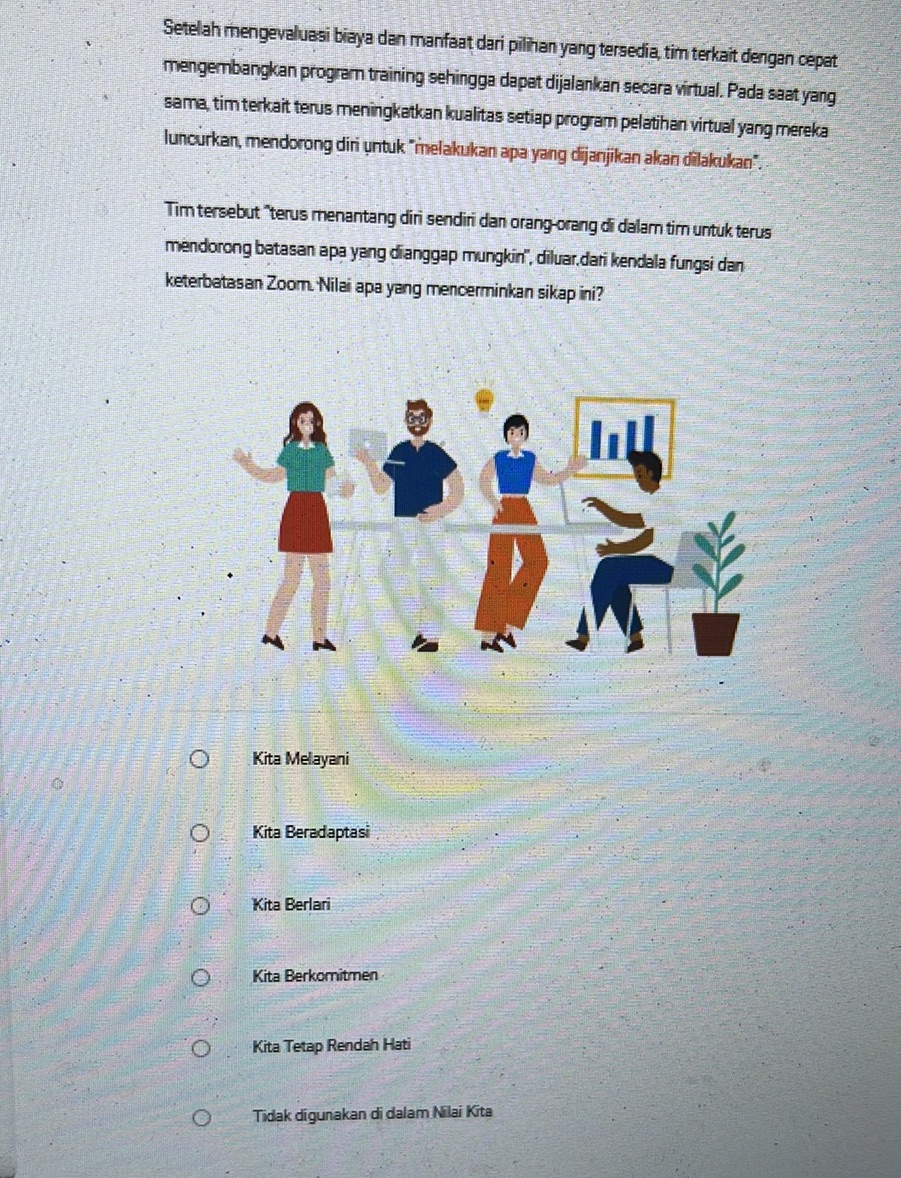 Setelah mengevaluasi biaya dan manfaat dari | StudyX