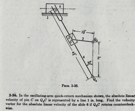 3-36. In the oscillating-arm quick-return | StudyX