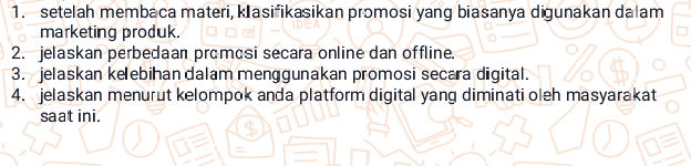 1. setelah membaca materi, klasifikasikan | StudyX